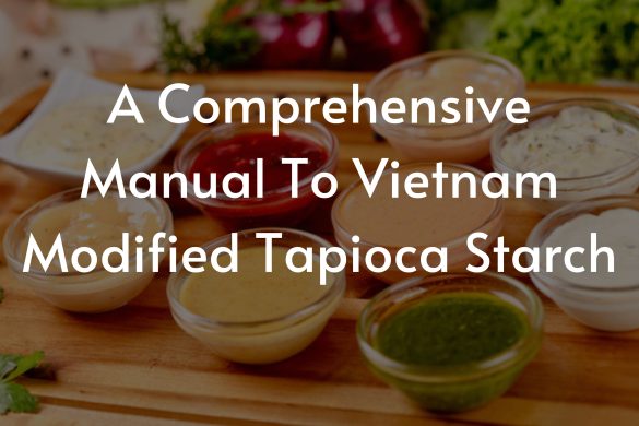 The difference between native tapioca starch & modified tapioca starch?